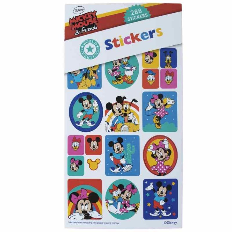 Minnie Mouse Sticker Book - 288 Stickers - Thomas Online