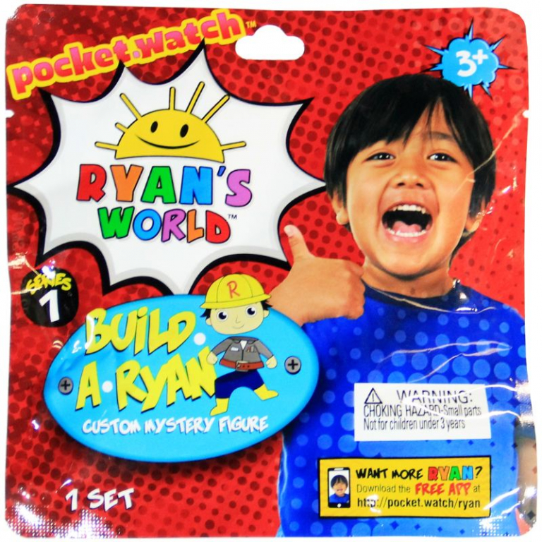 Ryans World Blind Bag - Build A Ryan - Series 1 - Thomas Online
