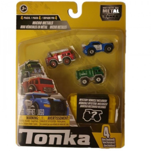 Tonka Micro Metals Multipack - 4 Pack - City Fleet - Thomas Online