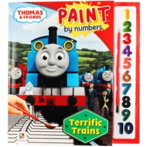Thomas and Friends Paint By Numbers Terrific Trains - Thomas Online