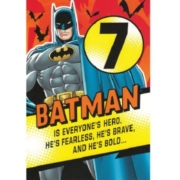 Batman Birthday Card - 5 Years Old - Thomas Online