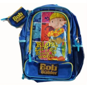 Bob the Builder Backpack - Right Lets Get Ready To Work! - Thomas Online