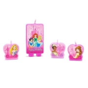 Disney Princess Candle Set - 4 Pack - Thomas Online