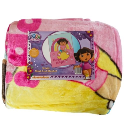 Dora the Explorer Blanket - Mink Feel Blanket - Thomas Online