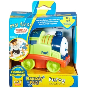 Thomas and Friends My First Railway Pals Interactive Train - Percy ...