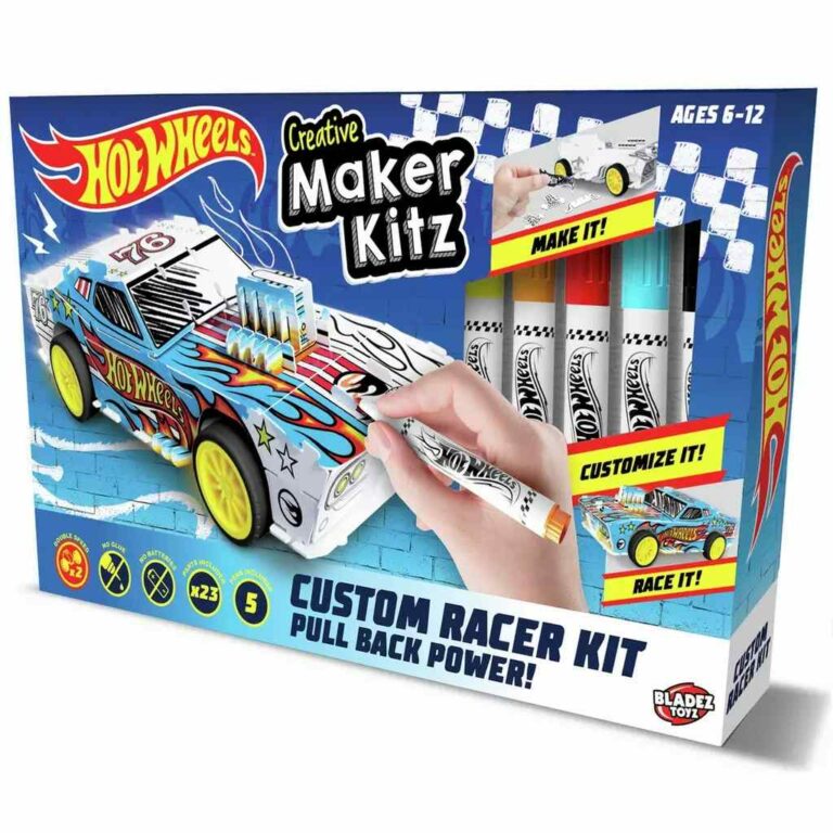 Hot Wheels Maker Kitz - Build And Race Kit - Custom Monster Truck Kit ...