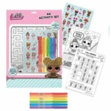LOL Surprise Colouring Set - A4 Activity Set - Thomas Online