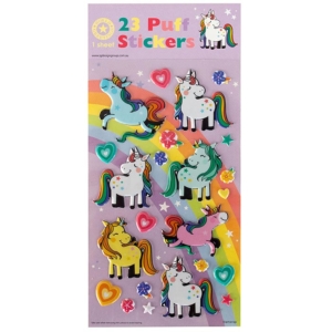 My Little Pony Sticker Sheet - Puffy - 23 Stickers - Thomas Online