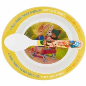 Peter Rabbit Bowl and Spoon - Thomas Online