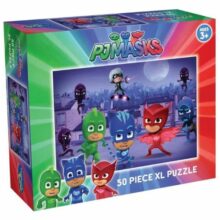 Pj Masks 50 Piece Xl Jigsaw Puzzle - Into the Night - Thomas Online