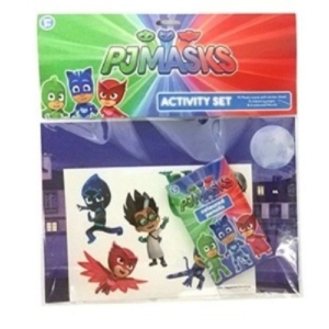Pj Masks Activity Pack - Stickers, Colouring Pages and Pencils - Thomas ...