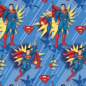Superman Wrapping Paper - Folded - Thomas Online