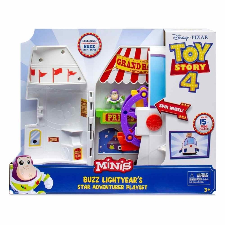 Toy Story 4 - Mini Figure Playset - Buzz Lightyears Star Adventurer ...