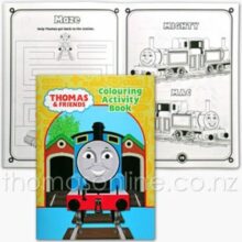 Thomas and Friends Colouring Activity Book - Thomas Online