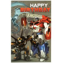 Transformers Birthday Card - Thomas Online
