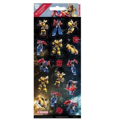 Transformers Sticker Sheet - 36 Stickers - Thomas Online
