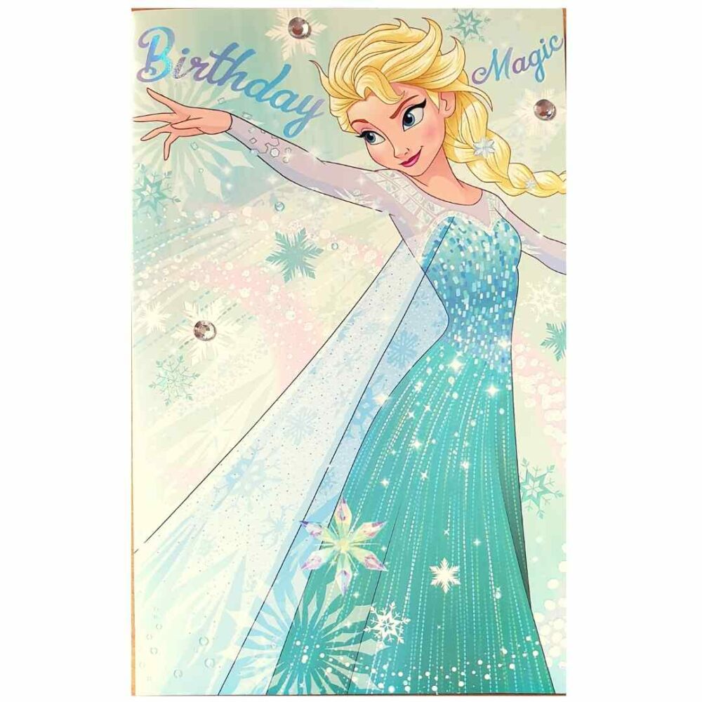 Disney Frozen Birthday Card - Premium - Thomas Online