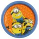 Minions Tableware - Plates - 23cm - 8 Pack - Thomas Online