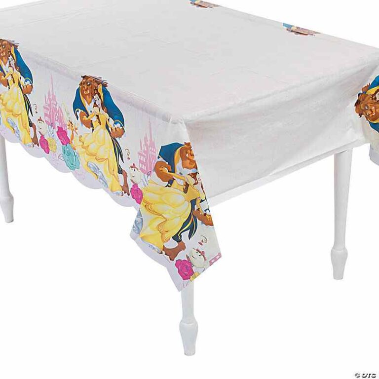 Disney Princess Tableware - Tablecover - Beauty and the Beast - Thomas ...