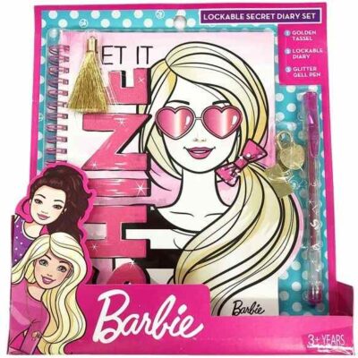 Barbie Book - Lockable Secret Diary Set - Thomas Online