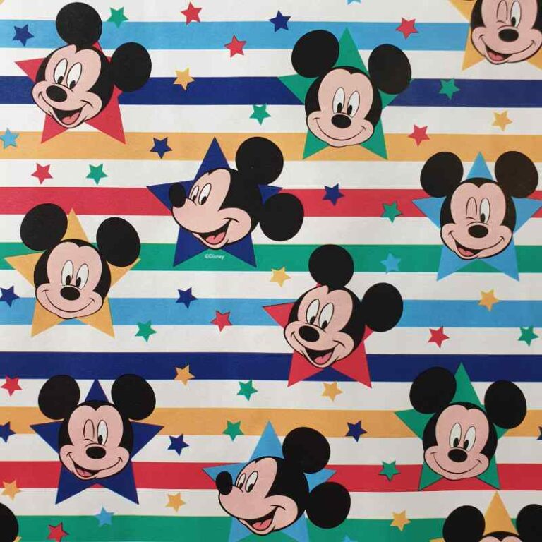 Mickey Mouse Wrapping Paper - Roll 2m X 700mm - Thomas Online