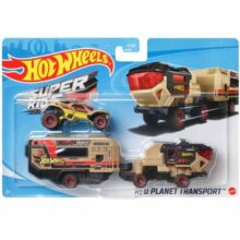 Hot Wheels 1.64 - Car - Super Rigs - Red Planet Transport - Thomas Online