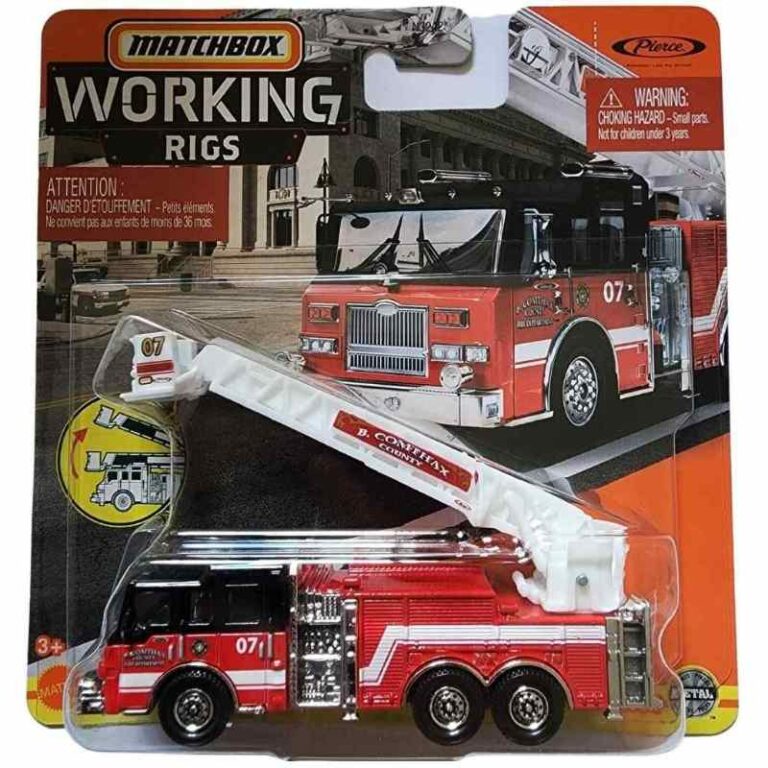 Matchbox 1.64 - Car - Working Rigs - Pierce Velocity Aerial Platform ...