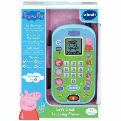 Peppa Pig Vtech Lets Chat Learning Phone - Thomas Online