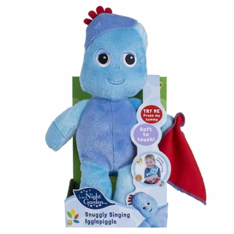 In the Night Garden Soft Toy - Snuggly Singing Igglepiggle - Thomas Online