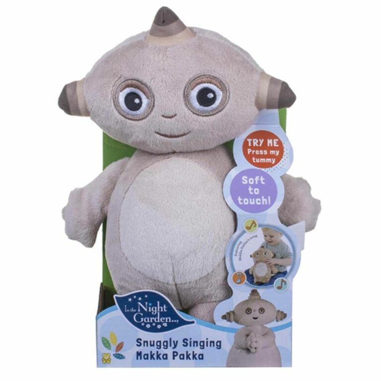 In the Night Garden Soft Toy - Snuggly Singing Makka Pakka - Thomas Online
