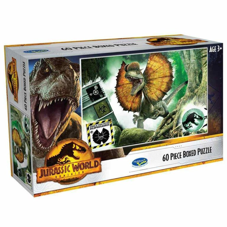 Jurassic World Jigsaw Puzzle - 60 Piece - Dilophosaurus - Thomas Online