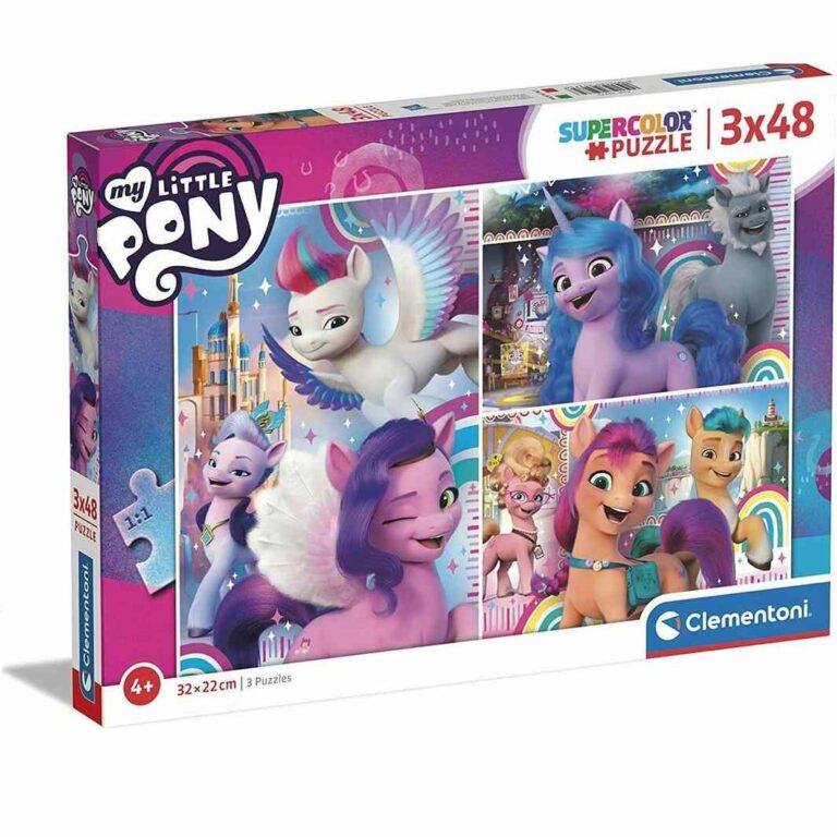 My Little Pony Jigsaw Puzzle - 48 Piece - 3 Pack - Thomas Online