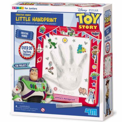 Toy Story Craft - Plaster Casting Hand Print - Thomas Online