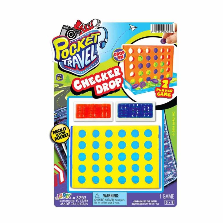 Pocket Travel - Checker Drop - Thomas Online