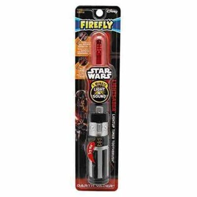 Star Wars Toothbrush - Darth Vader Lightsaber Light up and Sound ...