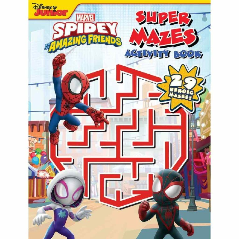 Spidey and His Amazing Friends Activity Book - Super Mazes - Thomas Online