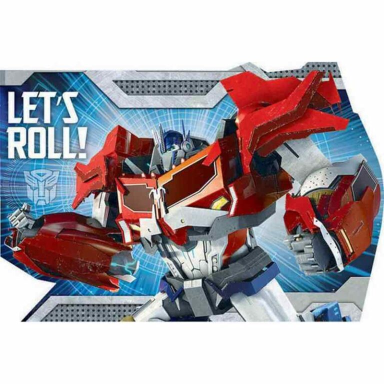 Transformers Invitations - 8 Pack - Thomas Online