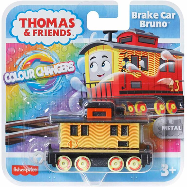 Thomas and Friends Push Along - Train - Brake Car Bruno - Colour ...