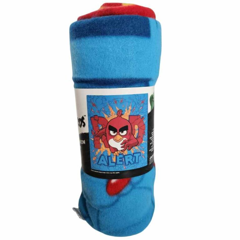 Angry Birds Blanket - Polar Fleece Throw - Thomas Online