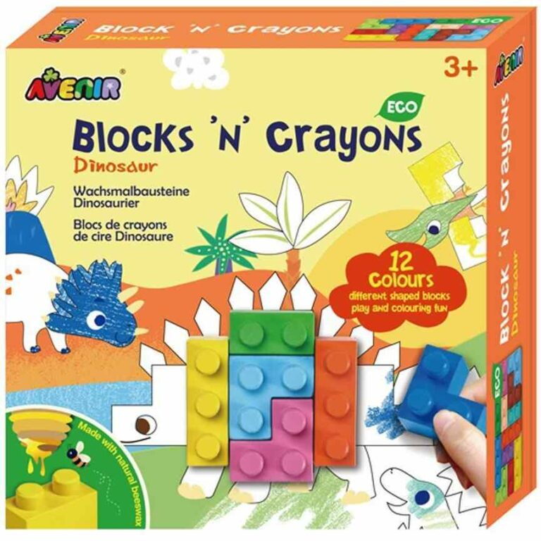 Avenir Blocks N Crayons - Dinosaur - Thomas Online
