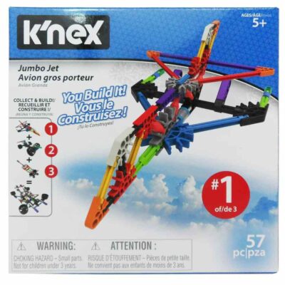 Knex Jumbo Jet 57 piece Set - Thomas Online