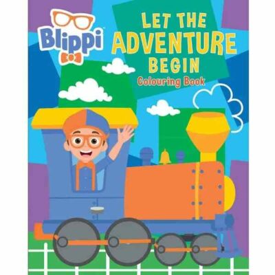 Blippi Colouring and Activity Book Case - Thomas Online