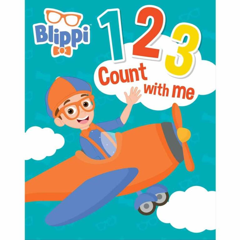 Blippi Colouring and Activity Book Case - Thomas Online