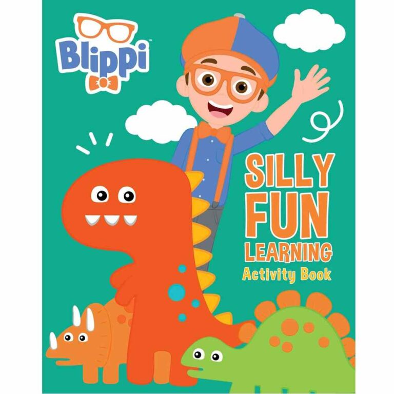 Blippi Colouring and Activity Book Case - Thomas Online