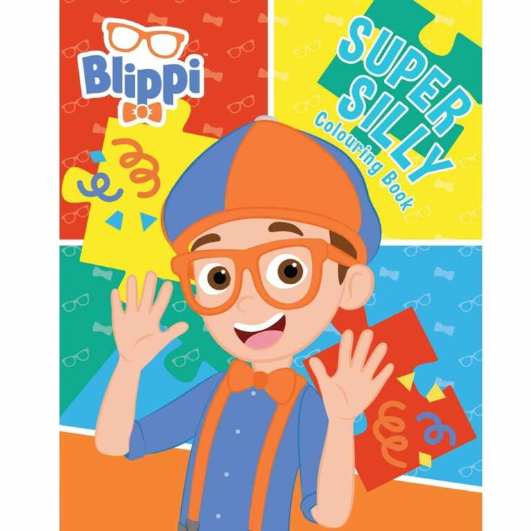 Blippi Colouring and Activity Book Case - Thomas Online