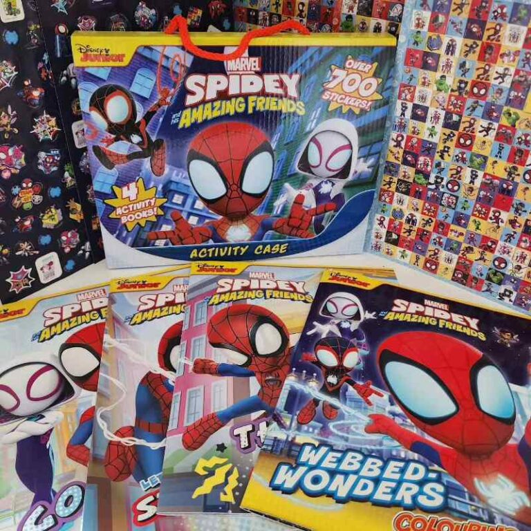 Spidey and His Amazing Friends Colouring and Activity Book Case ...