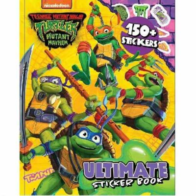 TMNT Colouring Book - Mutant Mayhem Ultimate Sticker - Thomas Online