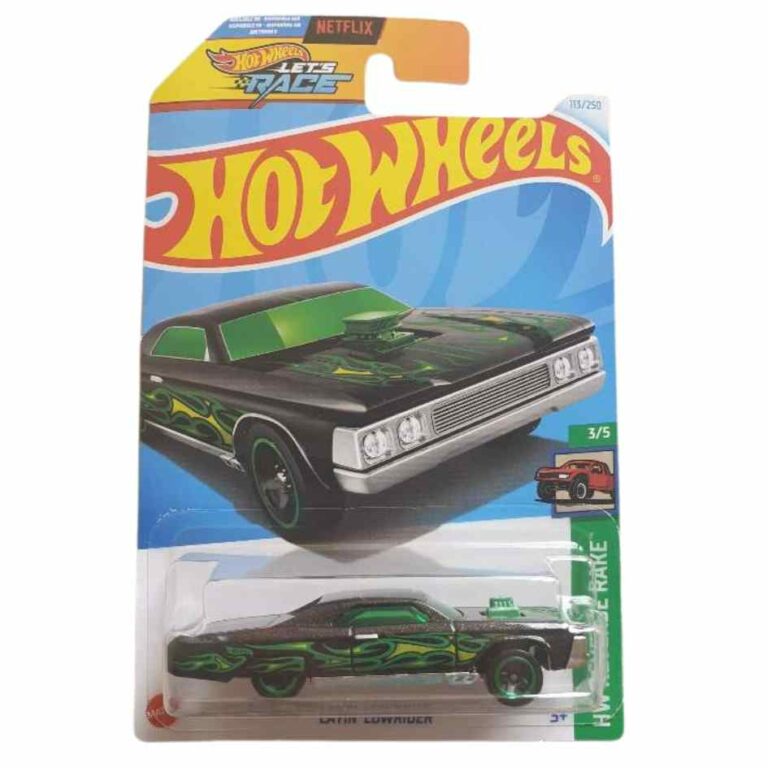 Hot Wheels 1.64 - Car - HW Reverse Rake - Layin Lowrider - Thomas Online