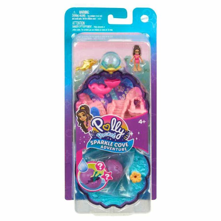 Polly Pocket Sparkle Cove Shell Compact - Underwater Lagoon - Thomas Online