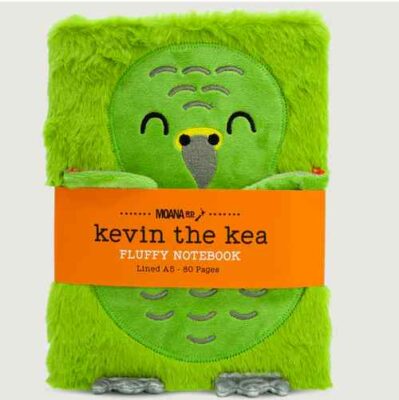 Moana Road Fluffy Notebook - Kevin the Kea - Thomas Online